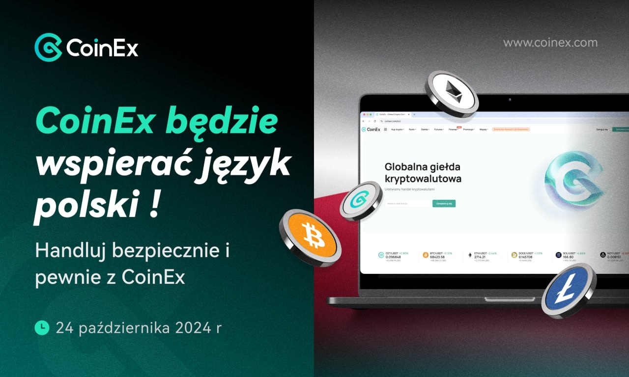 CoinEx uruchamia wsparcie w języku polskim: nowa era handlu kryptowalutami w Polsce - W Roli Mamy